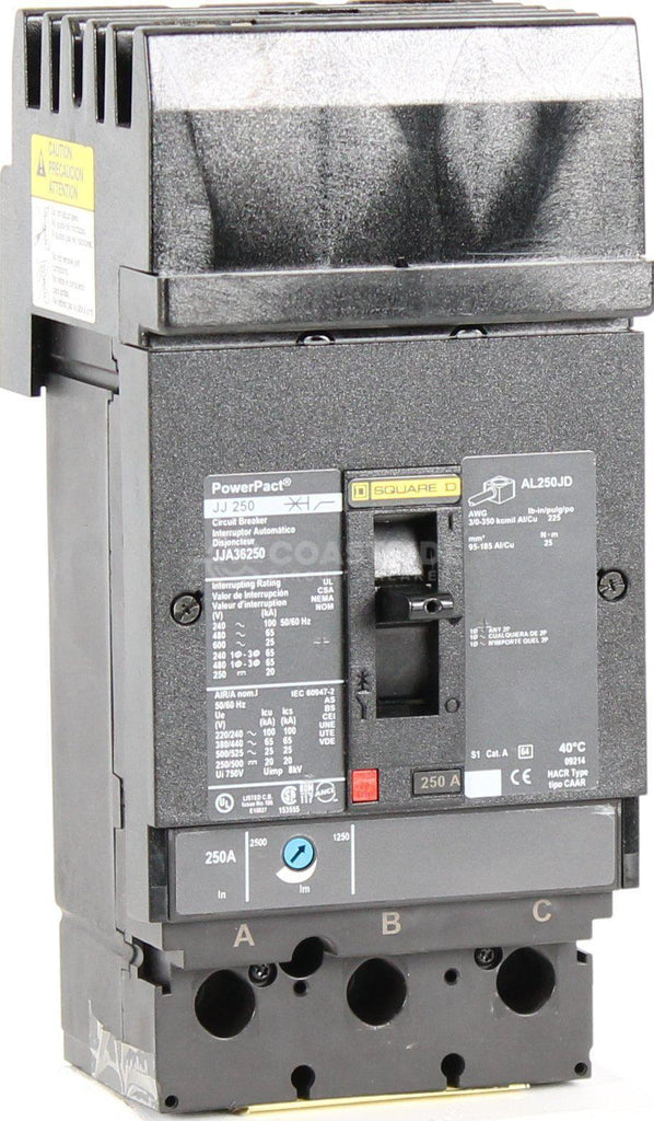 JLA36250 Square D / Schneider Electric Circuit Breaker – Coastside ...